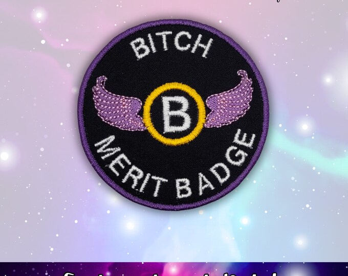 2 Genius Merit Badge, Patch Any Color Combo Custom Made - Etsy