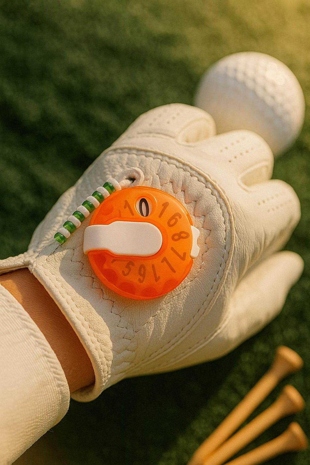 Golf Score Counter| Compact Golf Score Tracker |set of 4 Multi Colored ...