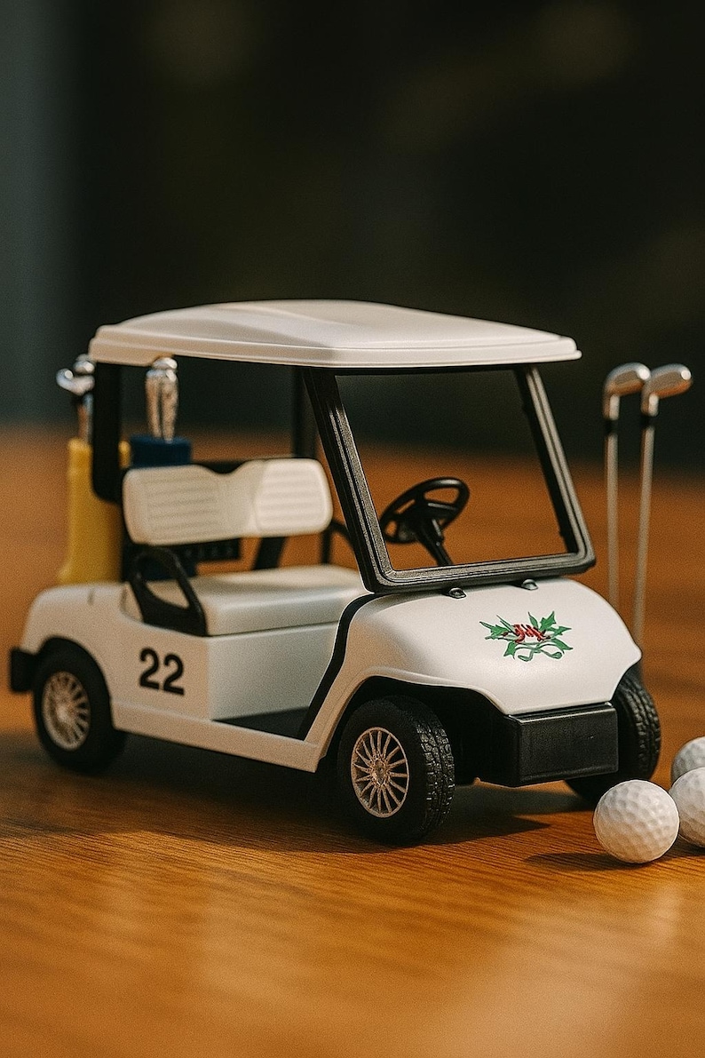 Mini Golf Cart Toy | Golf Cart Desk Decor, Golf Gift for Men, Golfer ...