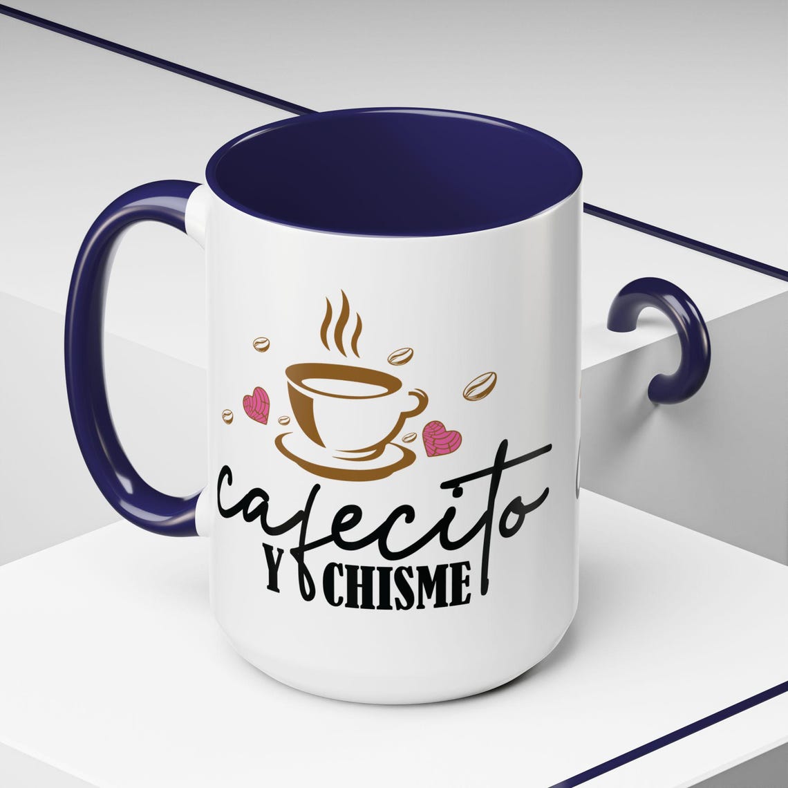 Cafecito Y Chisme Coffee Mug, Funny Spanish Mug, Latina Gift (15oz) - Etsy