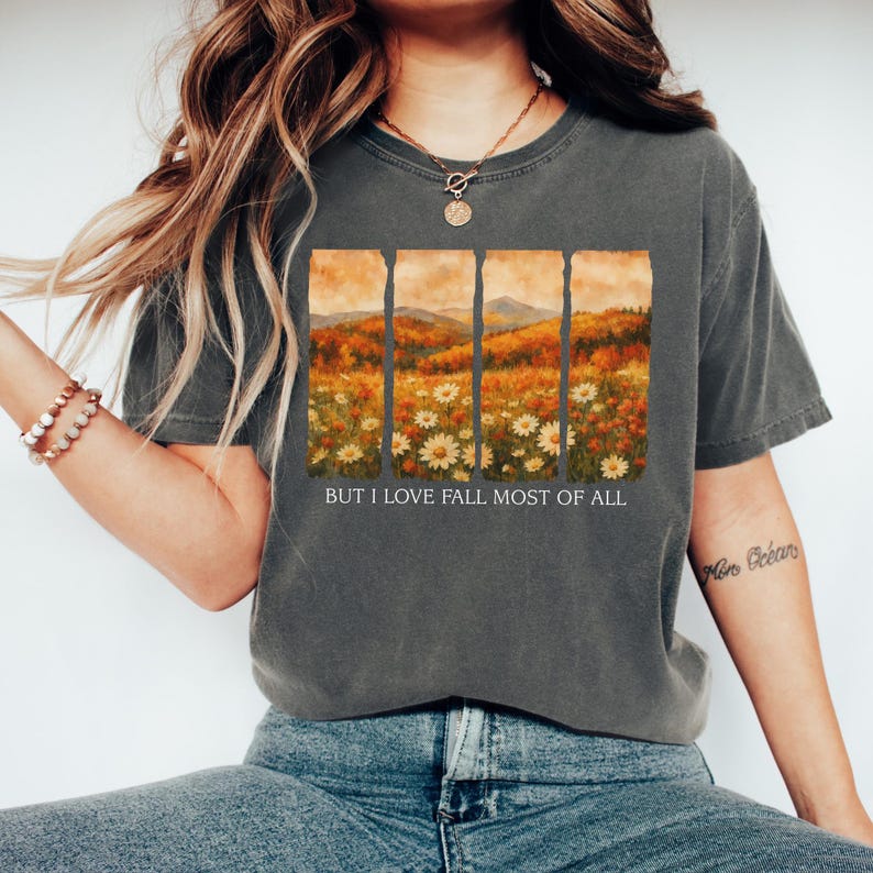 But I Love Fall Most of All Shirt, Cute Fall Shirt, Fall Lover ...