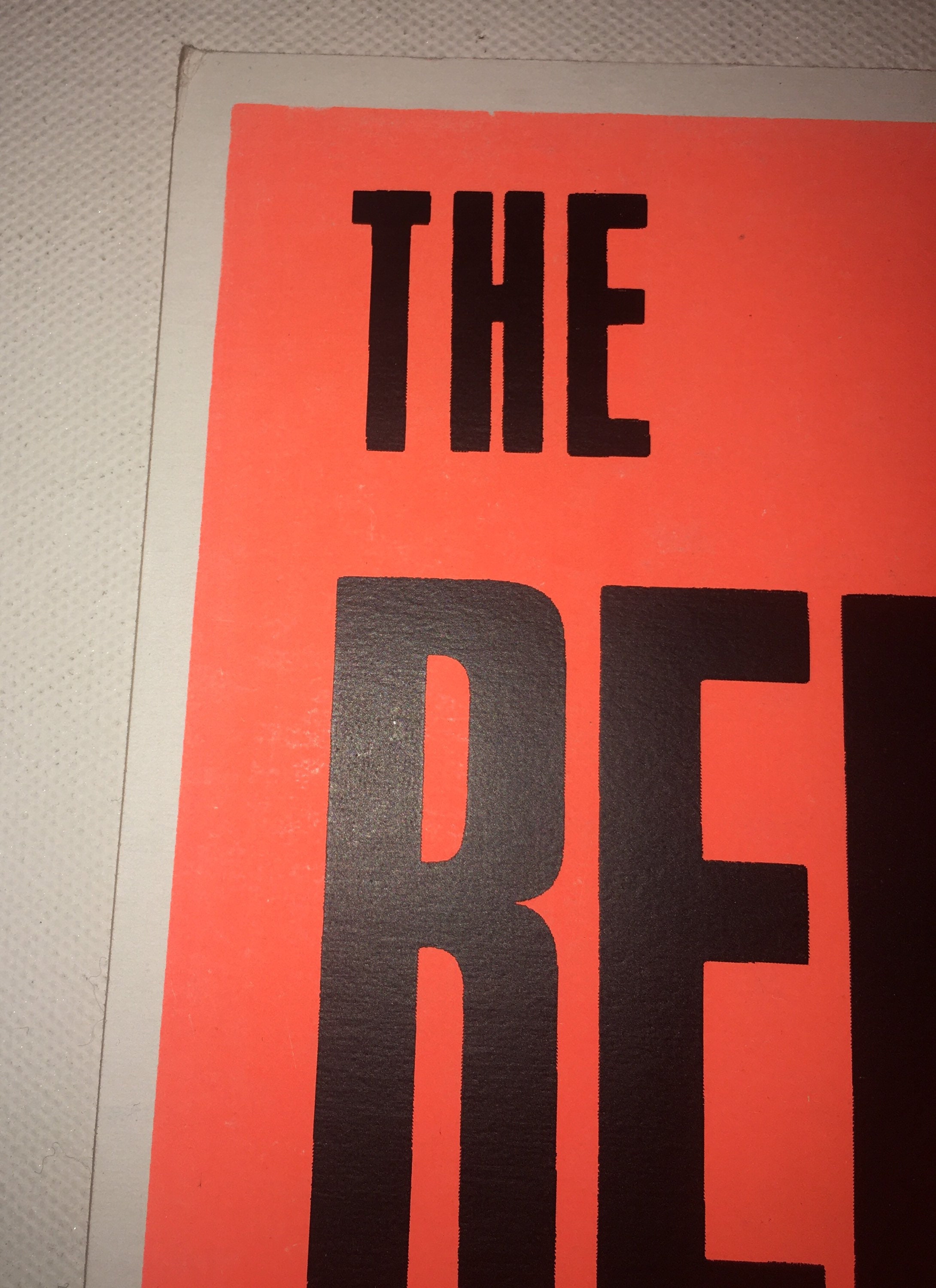 The Replacements-1988 L.A. Concert Poster-15x2" Boxing Style-new Old ...