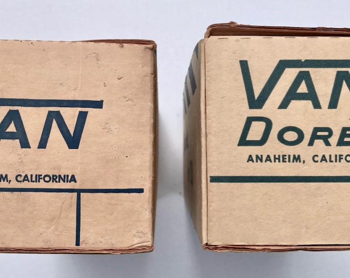 Vans Shoes-2x Vintage 1970s Empty Vans+van Doren Shoe Boxes. From ...