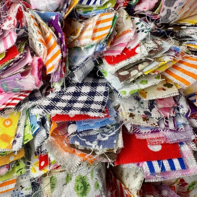 Rag Quilt Pillow - Etsy