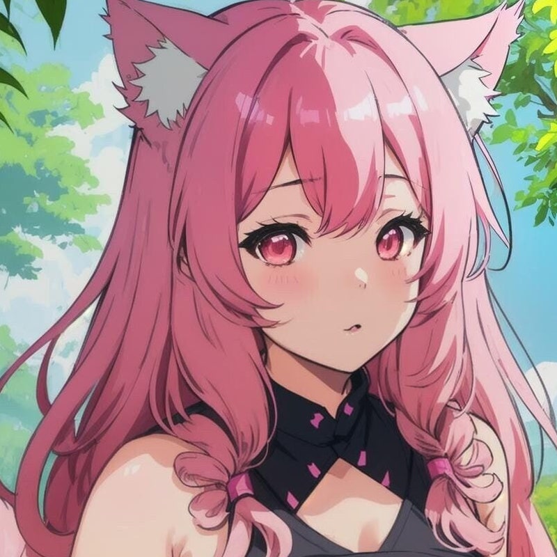 Cat Girl Etsy