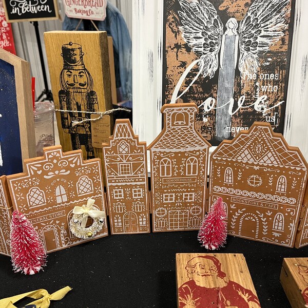 Wood Gingerbread House - Etsy