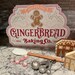 Gingerbread Baking Company Sign | Wood | Handmade - Etsy