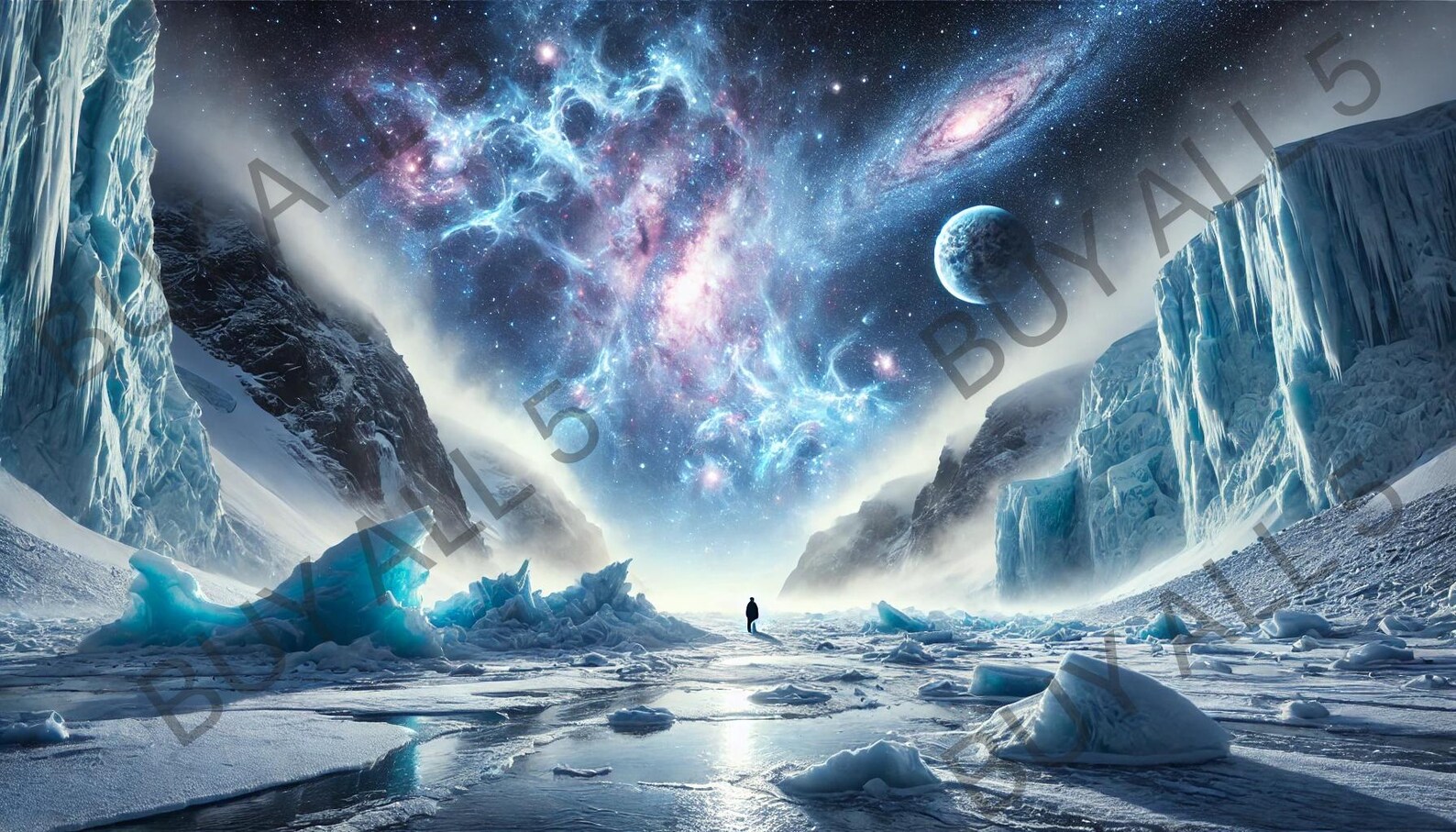 5 Pack Desktop Wallpapers Cosmic Journey - Etsy