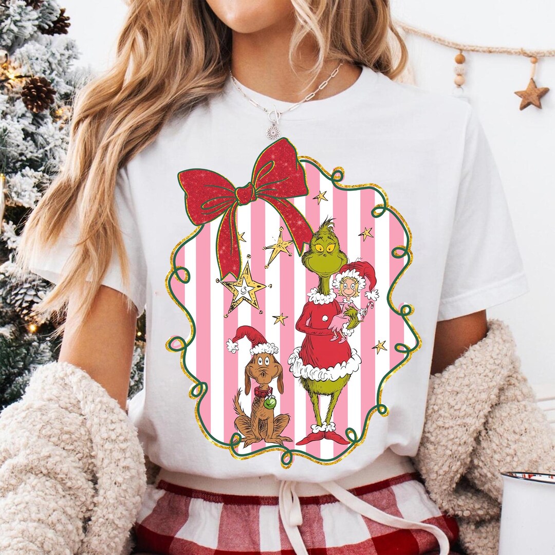 Retro Mean Green Christmas Character PNG, Funny Holiday Movie Clipart ...