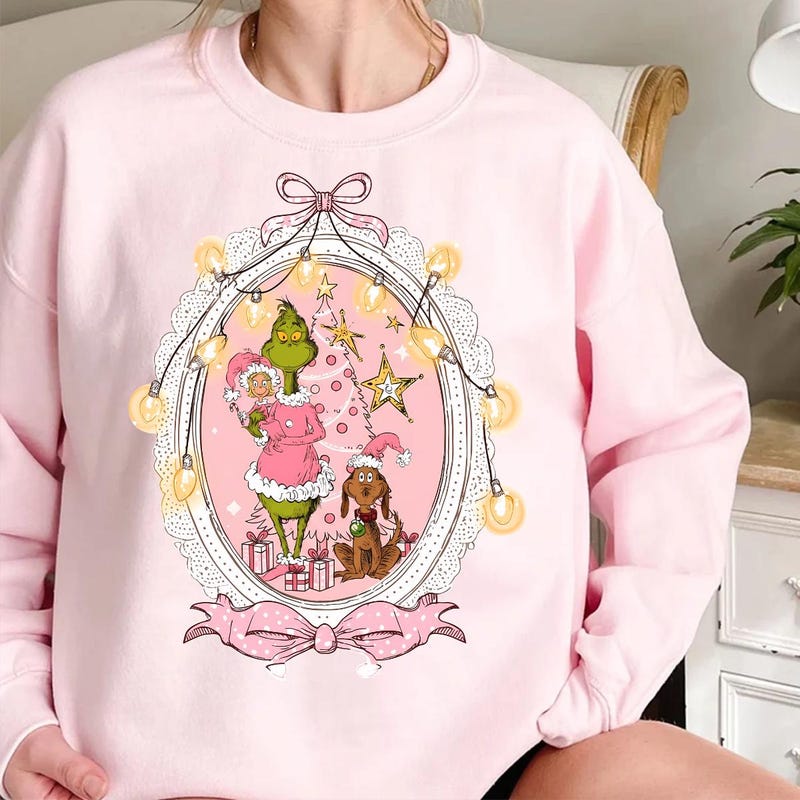 Preppy Grinch - Etsy
