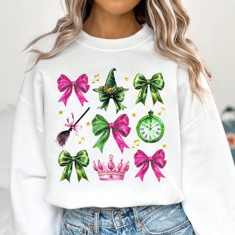 Wicked Defy Gravity PNG, Wizard of Oz Changed for Good Glitter Design ...