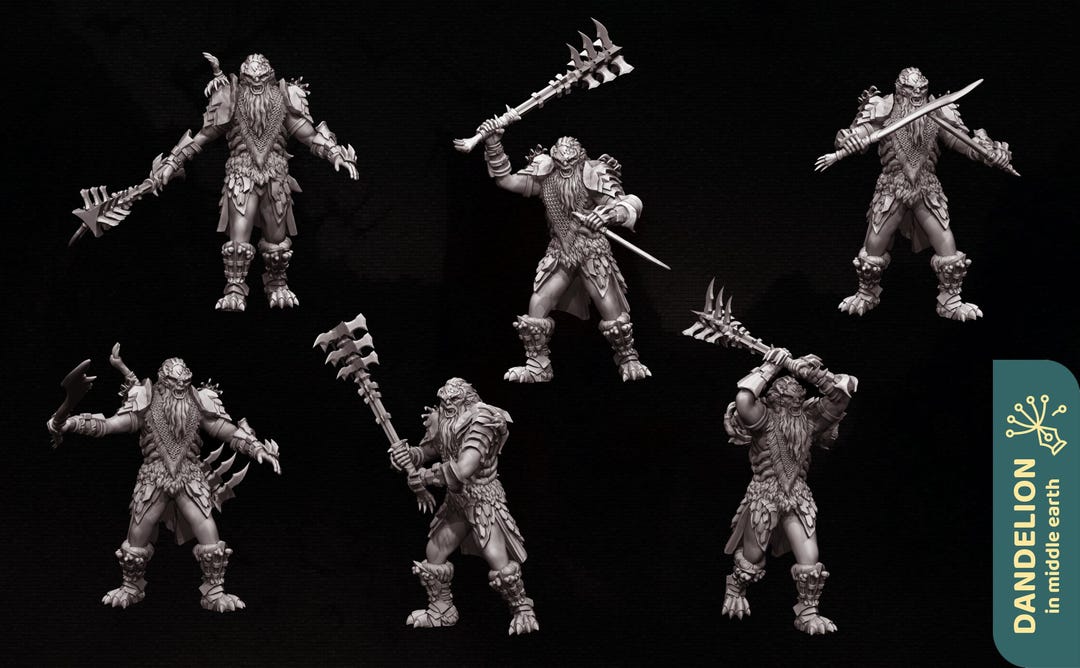 Dungeon Keeper | 28mm 3D Printed Tabletop Miniatures | Dandelion in ...