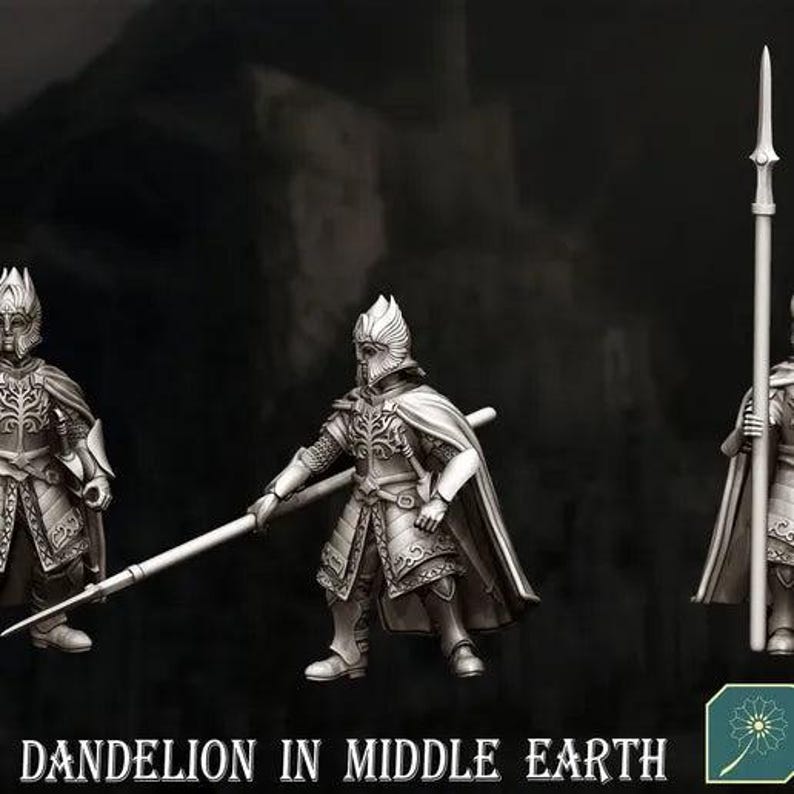 Citadel Guards of Guard Tower | 28mm 3D Printed Tabletop Miniatures ...