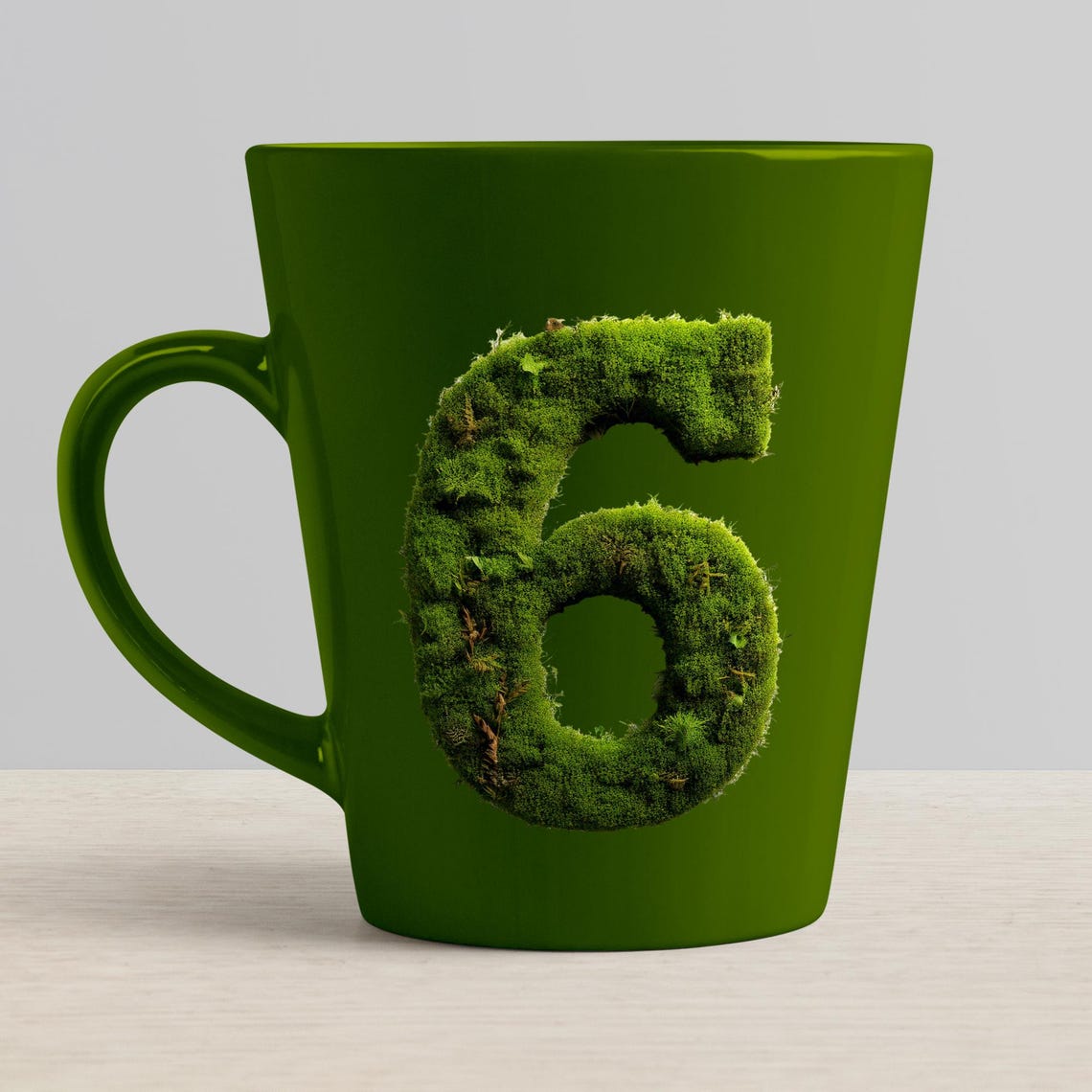 Moss Numbers Bundle Moss Themed Font Printable Moss Numbers DTF PNG ...