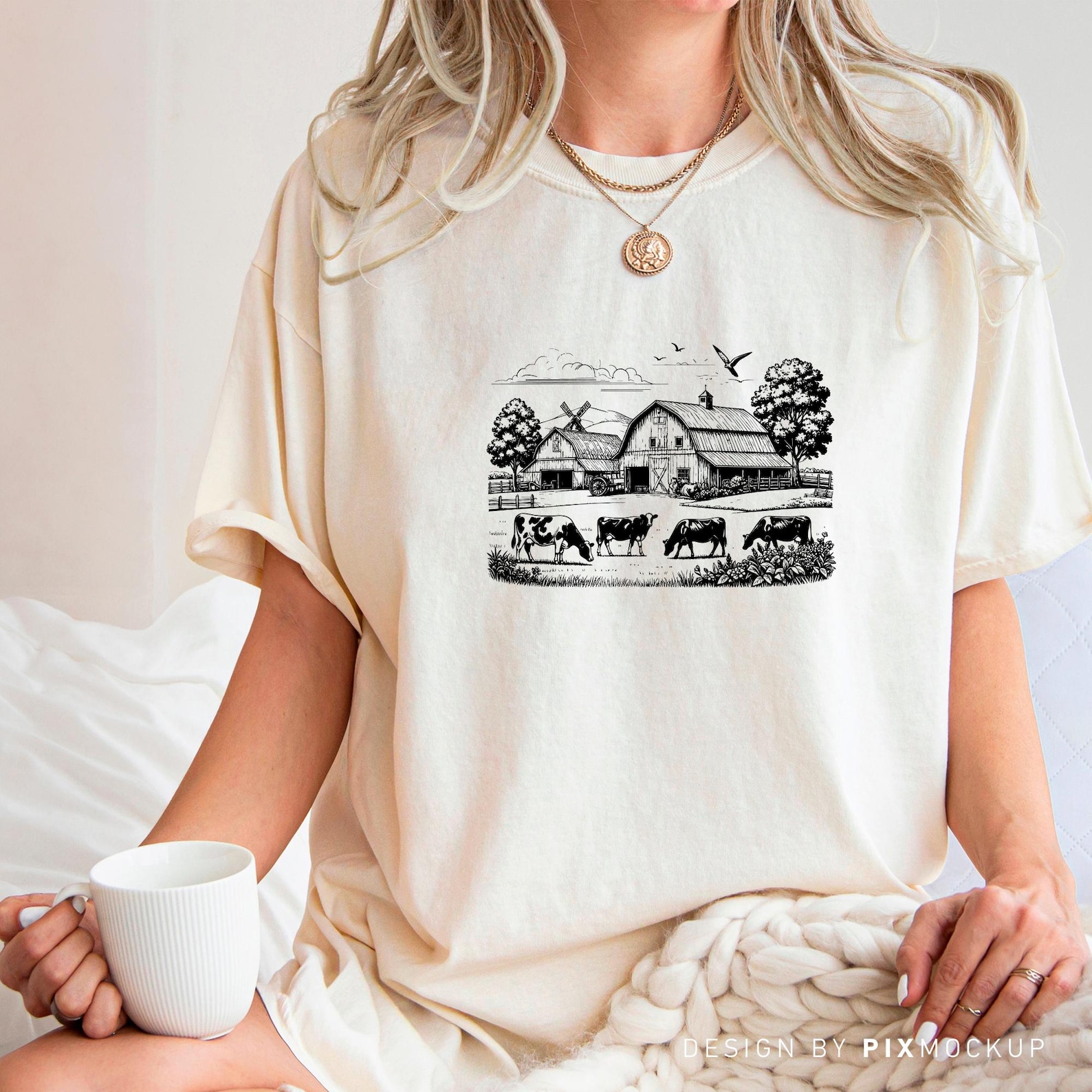 Vintage Farm Scenes SVG Bundle: Ranch Life Designs (digital Download ...