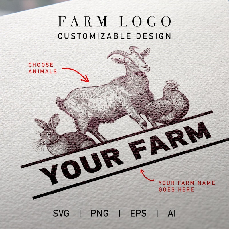 Farm Logo - Etsy