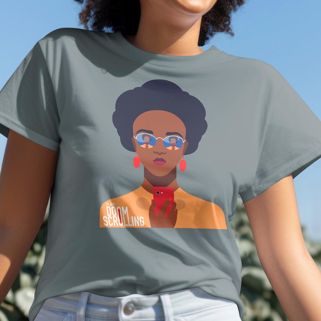 Doomscroll Tshirt PNG, Doomscrolling, Doom Scroll Design, Sublimation T ...
