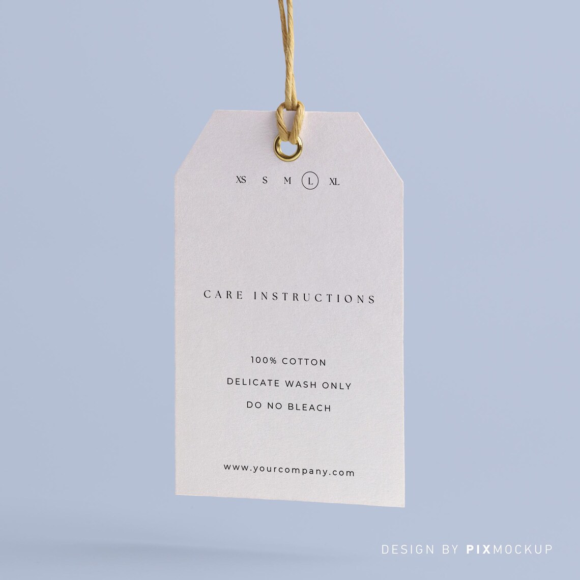 DIY Minimal Hanging Tag Template, Hang Tag Template, Editable Clothing ...