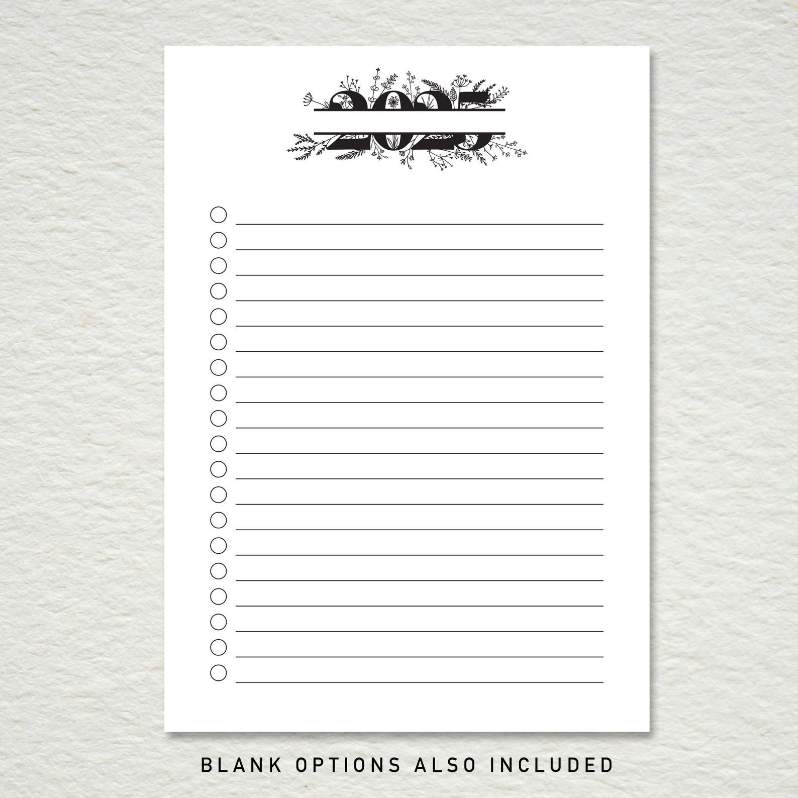 2025 Monthly to Do List 2025 Printable Todo List 2025 Monthly Planner ...
