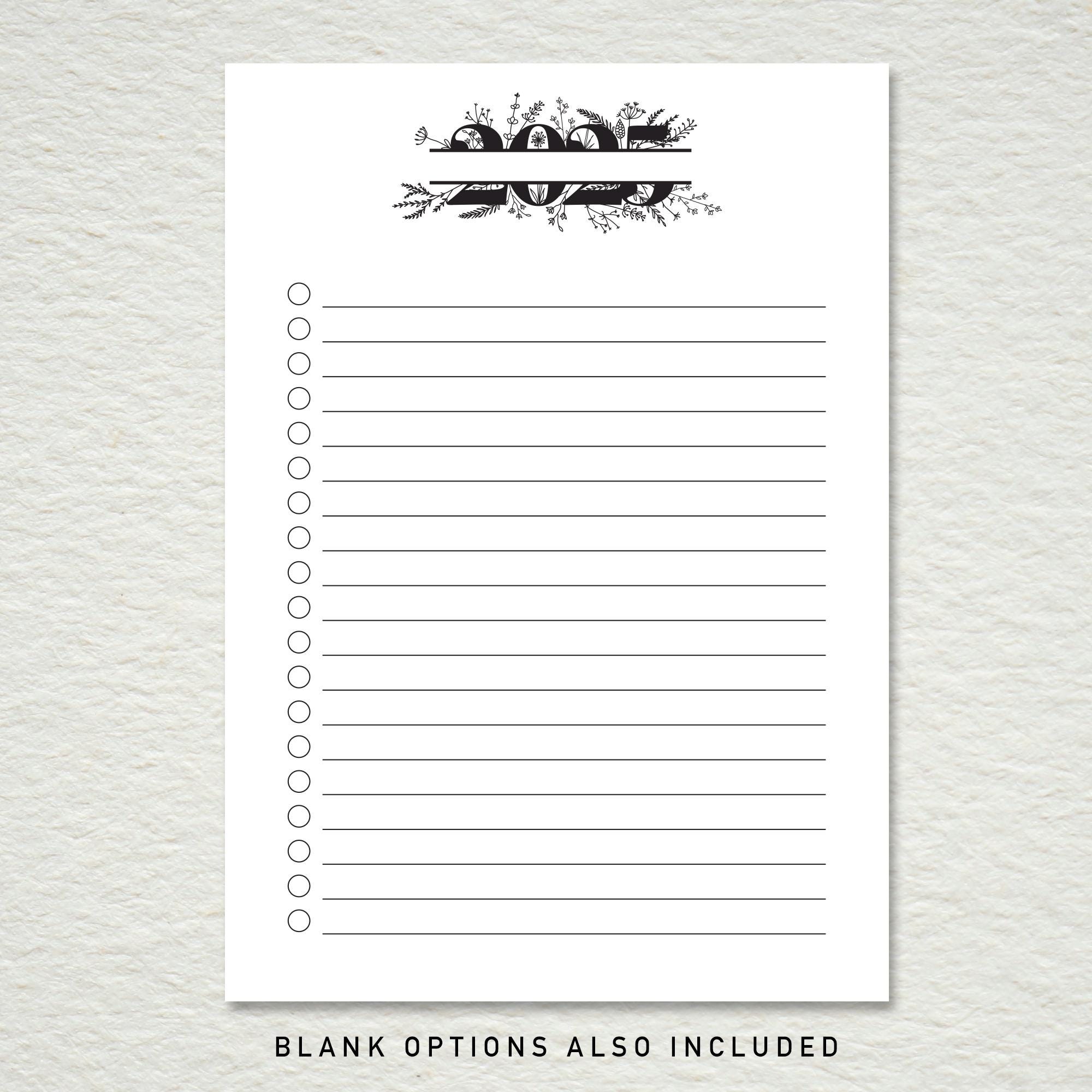 2025 Monthly to Do List 2025 Printable Todo List 2025 Monthly Planner ...