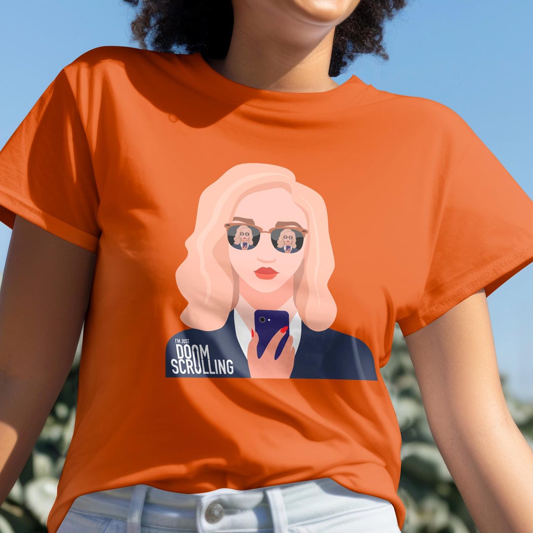Doomscroll Tshirt PNG, Doomscrolling, Doom Scroll Design, Sublimation T ...