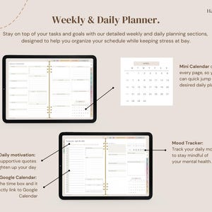 2025 Digital Planner Goodnotes, Notability Journal, 2025 Digital ...