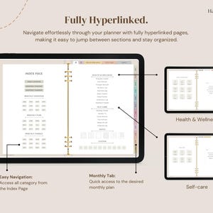 2025 Digital Planner Goodnotes, Notability Journal, 2025 Digital ...