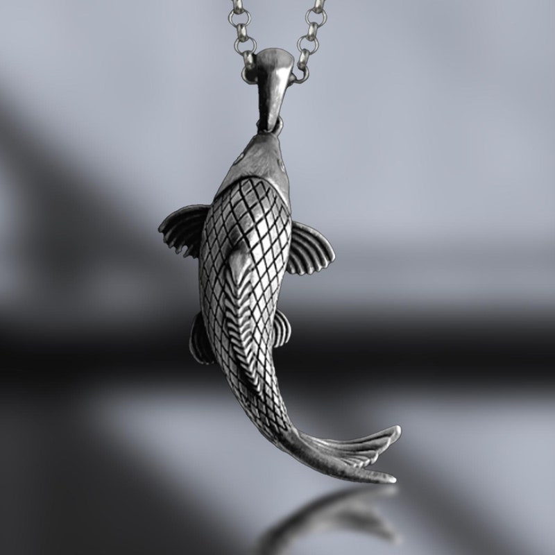 Koi Fish Necklace - Etsy