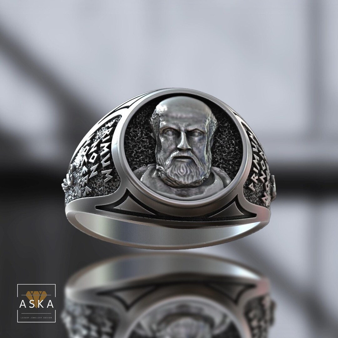 Sterling Silver Hippocratic Oath Ring: Doctor Medical Jewelry - Etsy