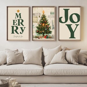 Modern Christmas Printables – Traditional Farmhouse Printable - Green ...