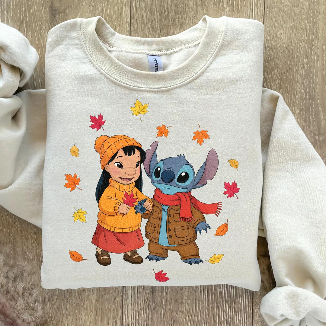 Fall Stitch Png, Autumn Stitch Png, Cozy Stitch Png, Stitch Fall Png ...