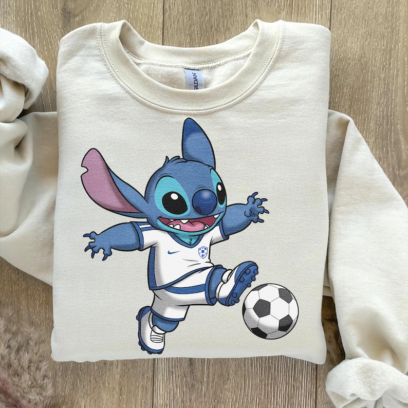 Soccer Stitch Png, Stitch Png, Cute Stitch Png, Football Player Png ...