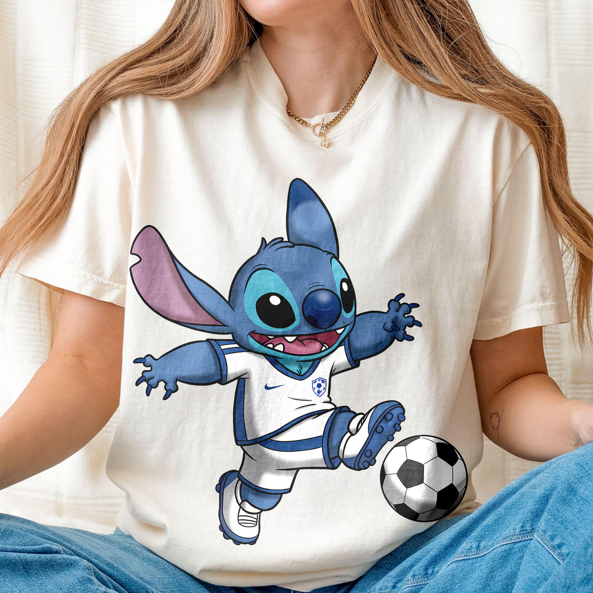 Soccer Stitch Png, Stitch Png, Cute Stitch Png, Football Player Png ...