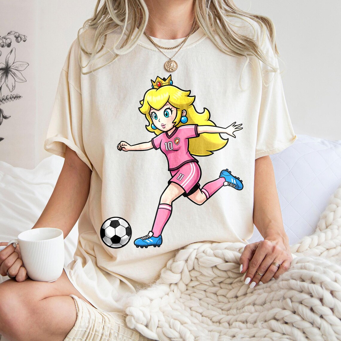 Princess Peach Soccer Png, Mario Princess Sports Png, Funny Peach ...