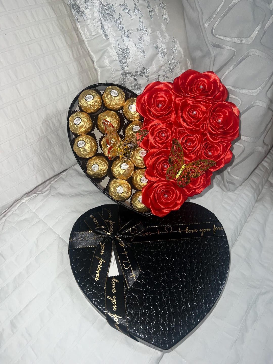 Ferrero Rocher Heart Shape Box for Her/him Gift - Etsy