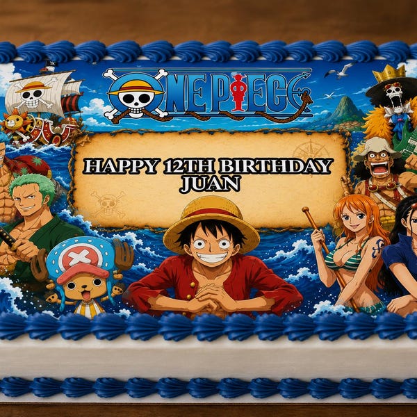 Edible Cake Topper Pirate - Etsy
