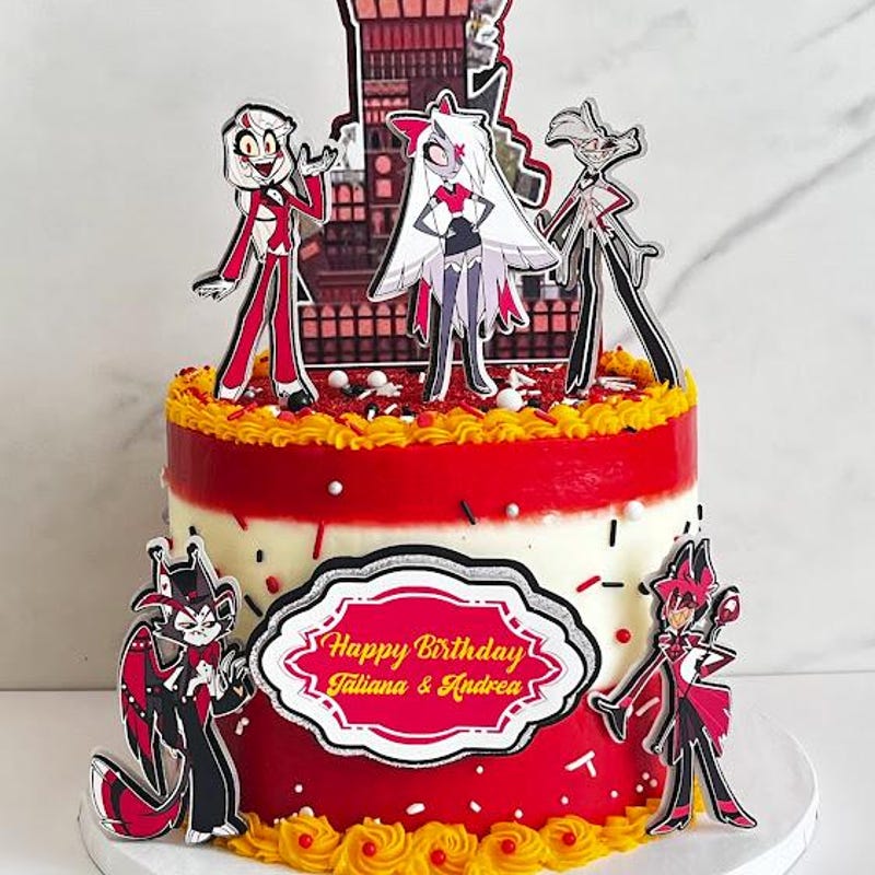 Birthday Hazbin Hotel - Etsy UK