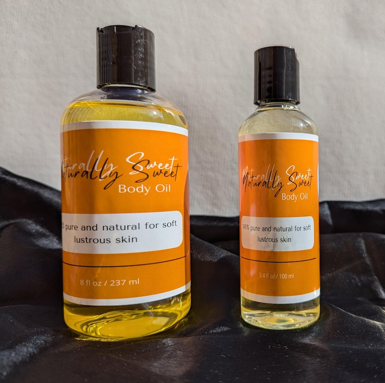 Naturally Sweet - Body Oil Sizes 3oz and 8oz - Etsy