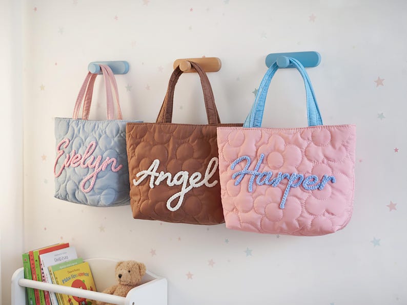 Personalized Toddler Tote Bag | Beach & Picnic Essentials Bag | Custom ...