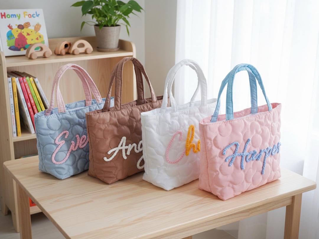 Personalized Toddler Tote Bag | Beach & Picnic Essentials Bag | Custom ...