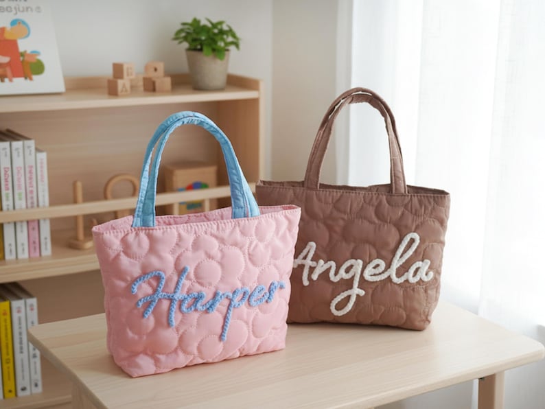Personalized Toddler Tote Bag | Beach & Picnic Essentials Bag | Custom ...