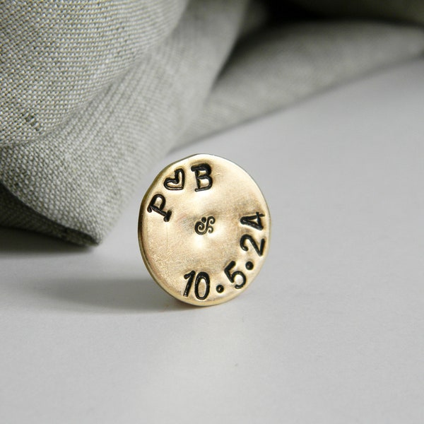 Custom Tie Lapel Pin - Etsy