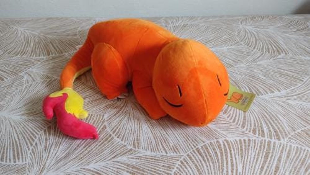 Charmander Sleeping Plush Toy Pillow - Etsy
