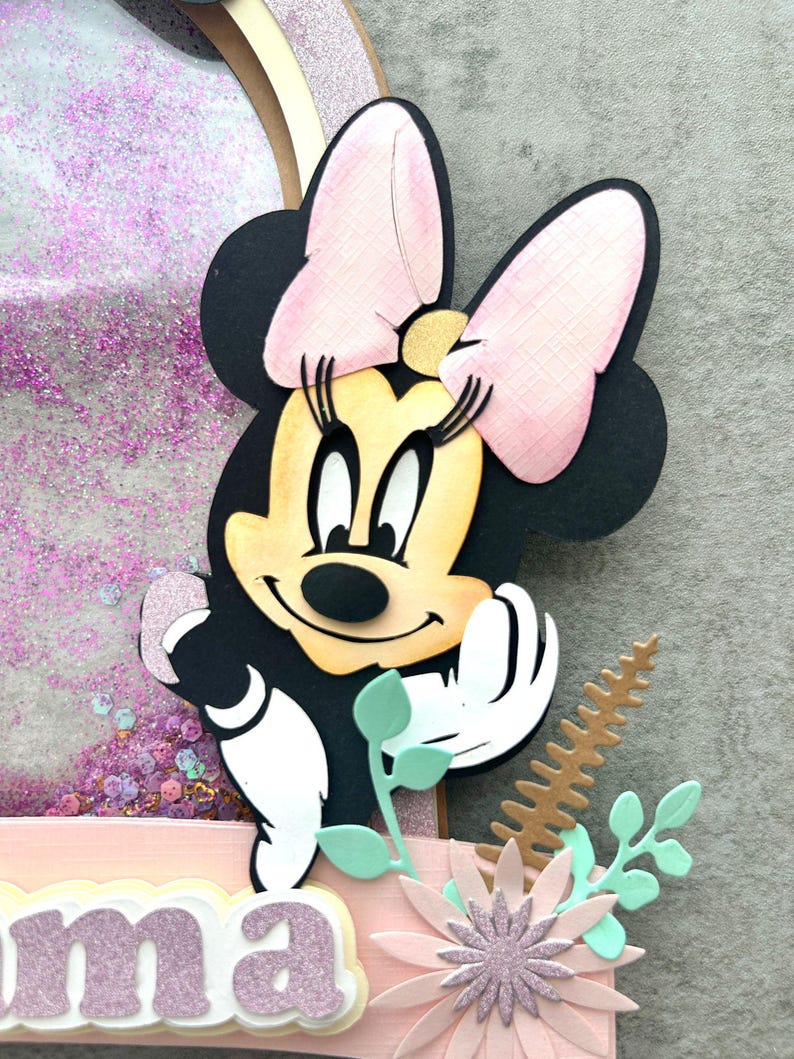 Minnie Mouse Cake Topper - Etsy