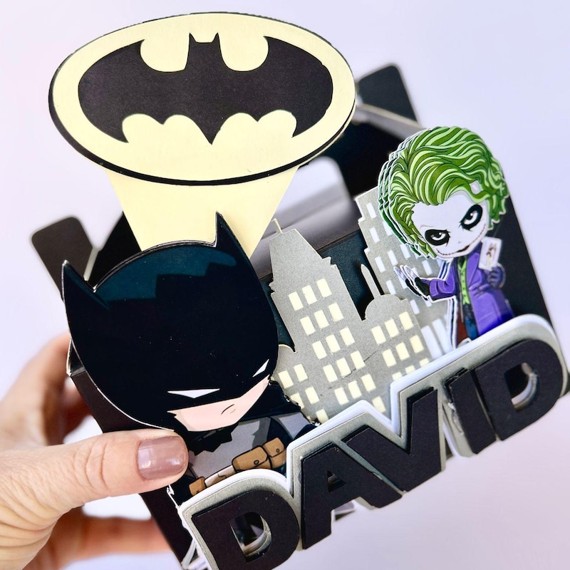 Superhero Favor Box - Etsy