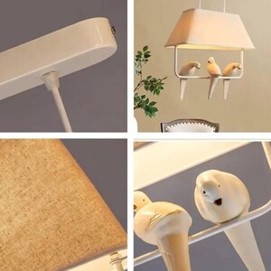 Modern Art Decorative Bird Chandelier - Etsy