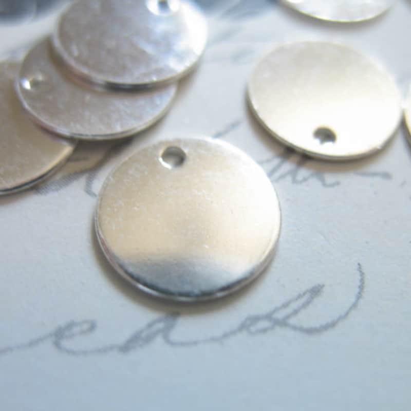 Silver Blank Disc - Etsy