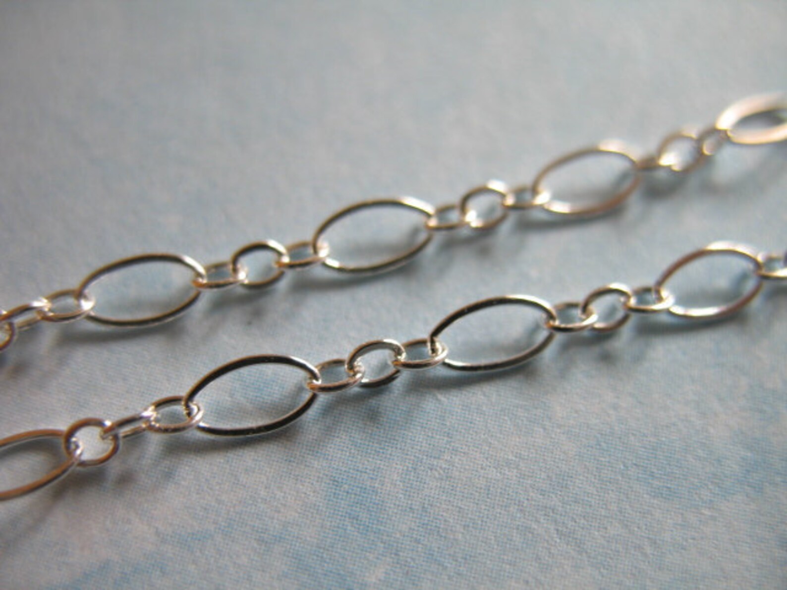 Shop Sale.. by the Foot Sterling Silver Chain Long and Short | Etsy