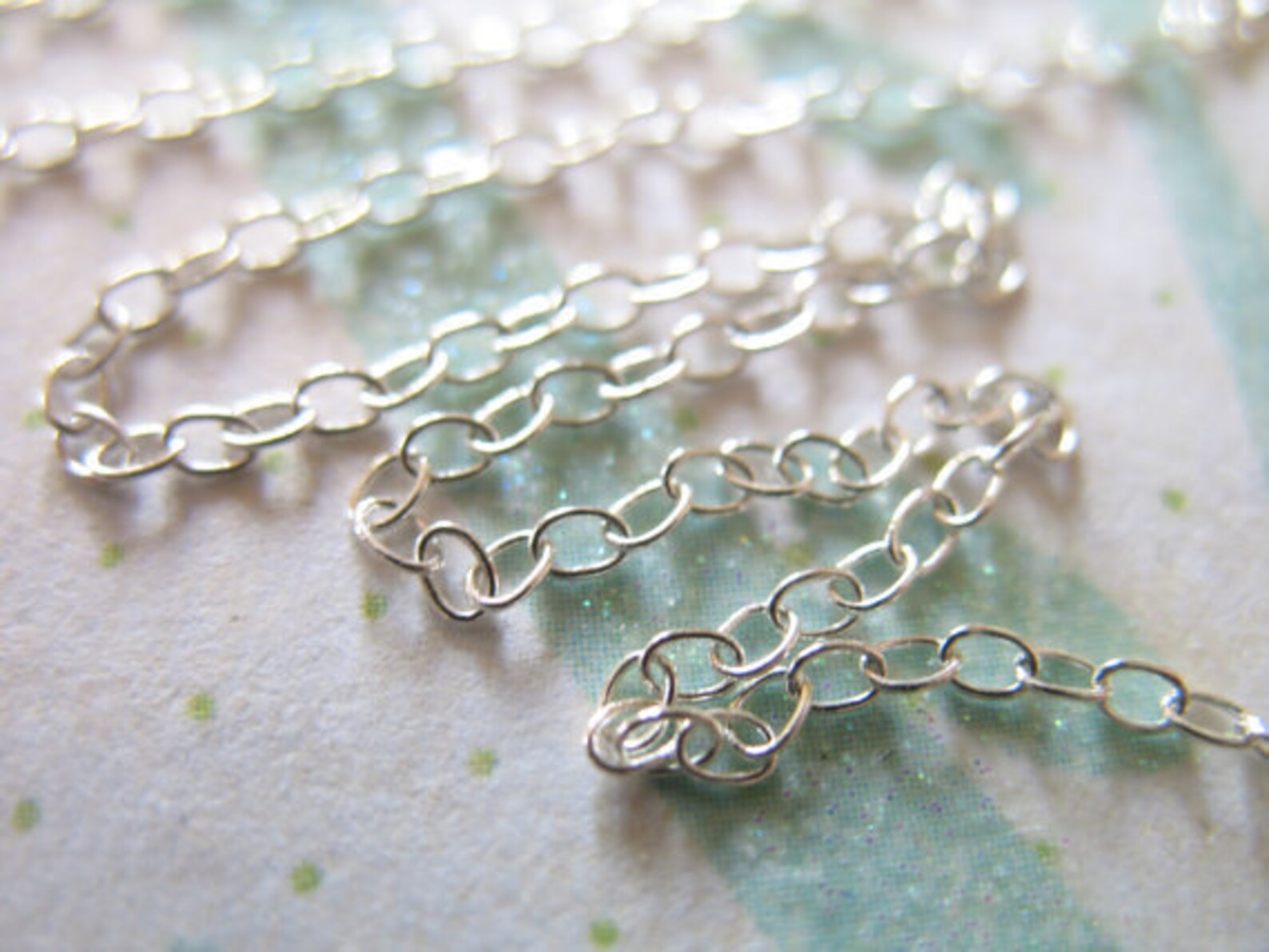 5-100 Feet 925 Sterling Silver Chain 1.5 Mm Round Cable | Etsy