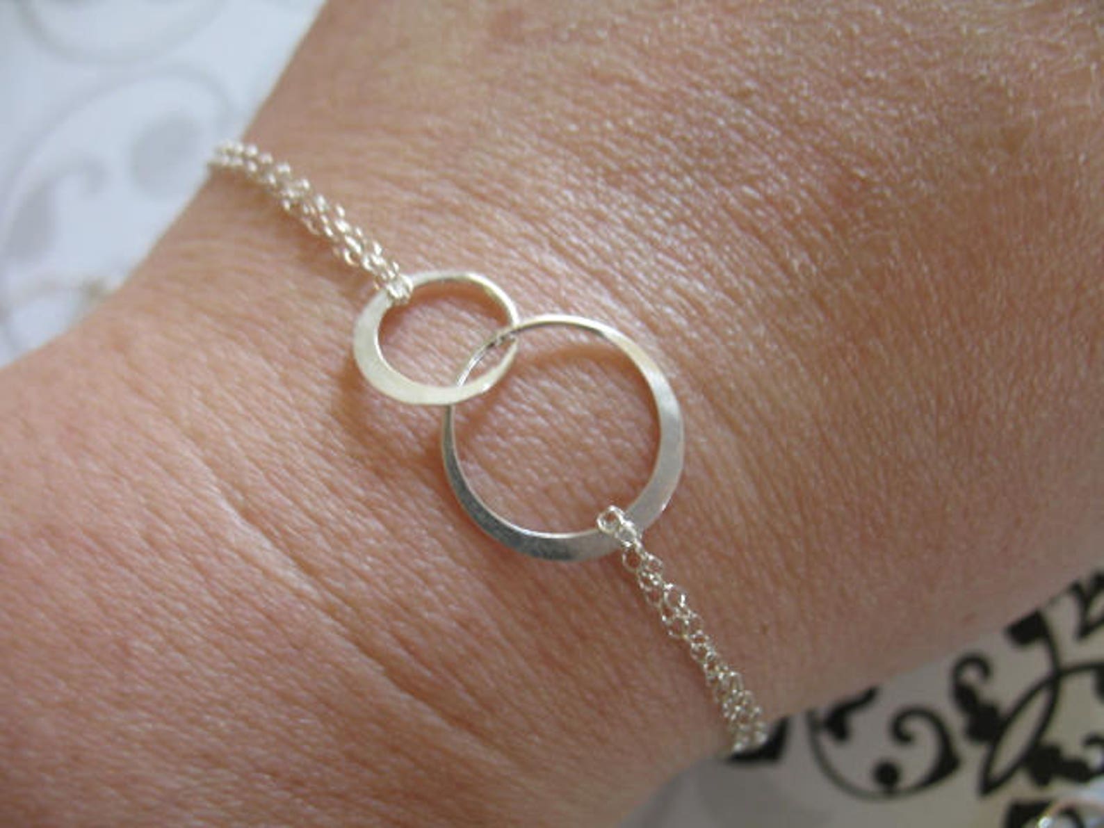 24k Gold Vermeil Triple Circle Link, Jewelry Making Supply (34x17 Mm ...